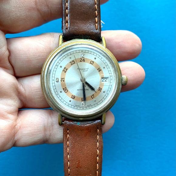 Regent | Accessories | Vintage Regent Mens Automatic Swiss Watch | Poshmark